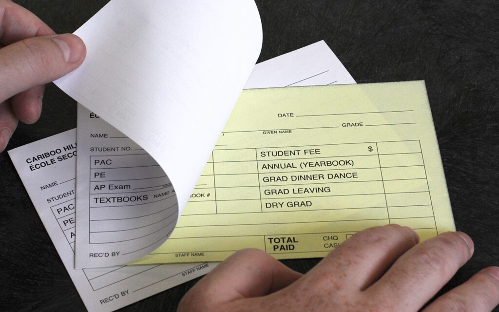 Custom Packing Slip Printing in Vancouver | Royal Printers